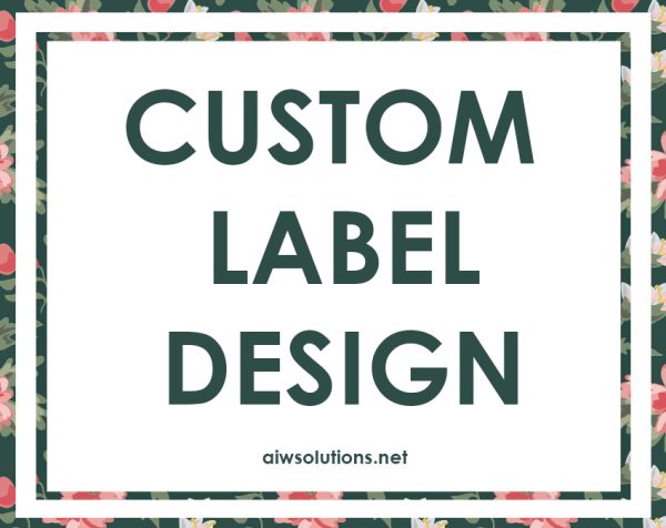 beauty product label designers, custom label design,label design, hang ...
