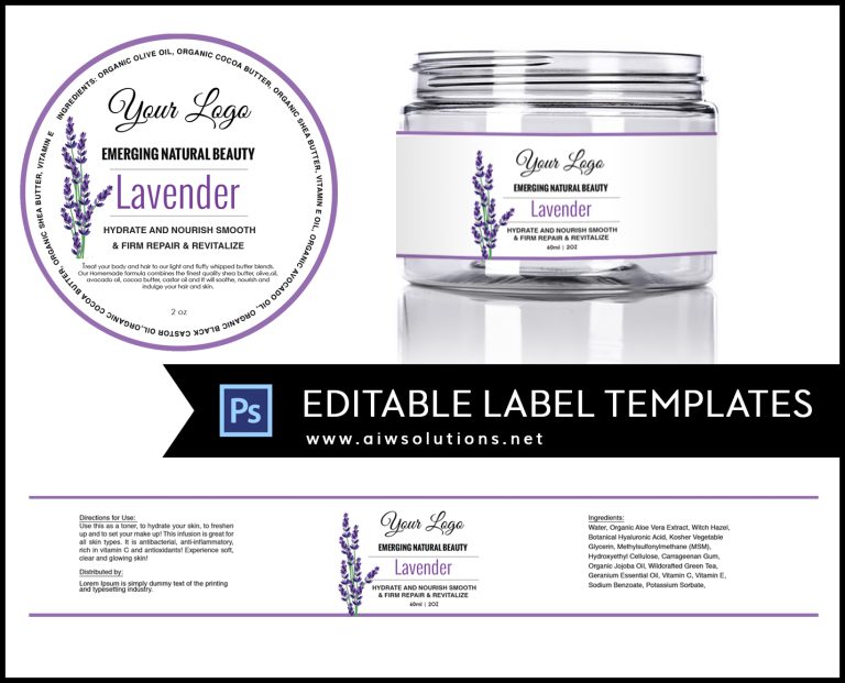 Photoshop Label Templates - aiwsolutions