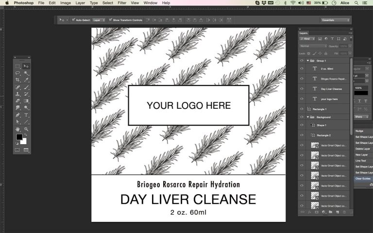 Label template ID58 - aiwsolutions