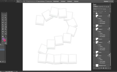 Number 2 Photo Collage Template - aiwsolutions