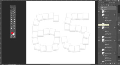 Number 65 Photo Collage Template - aiwsolutions