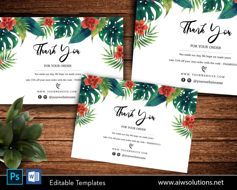 Thank you CARD-ID07 - aiwsolutions