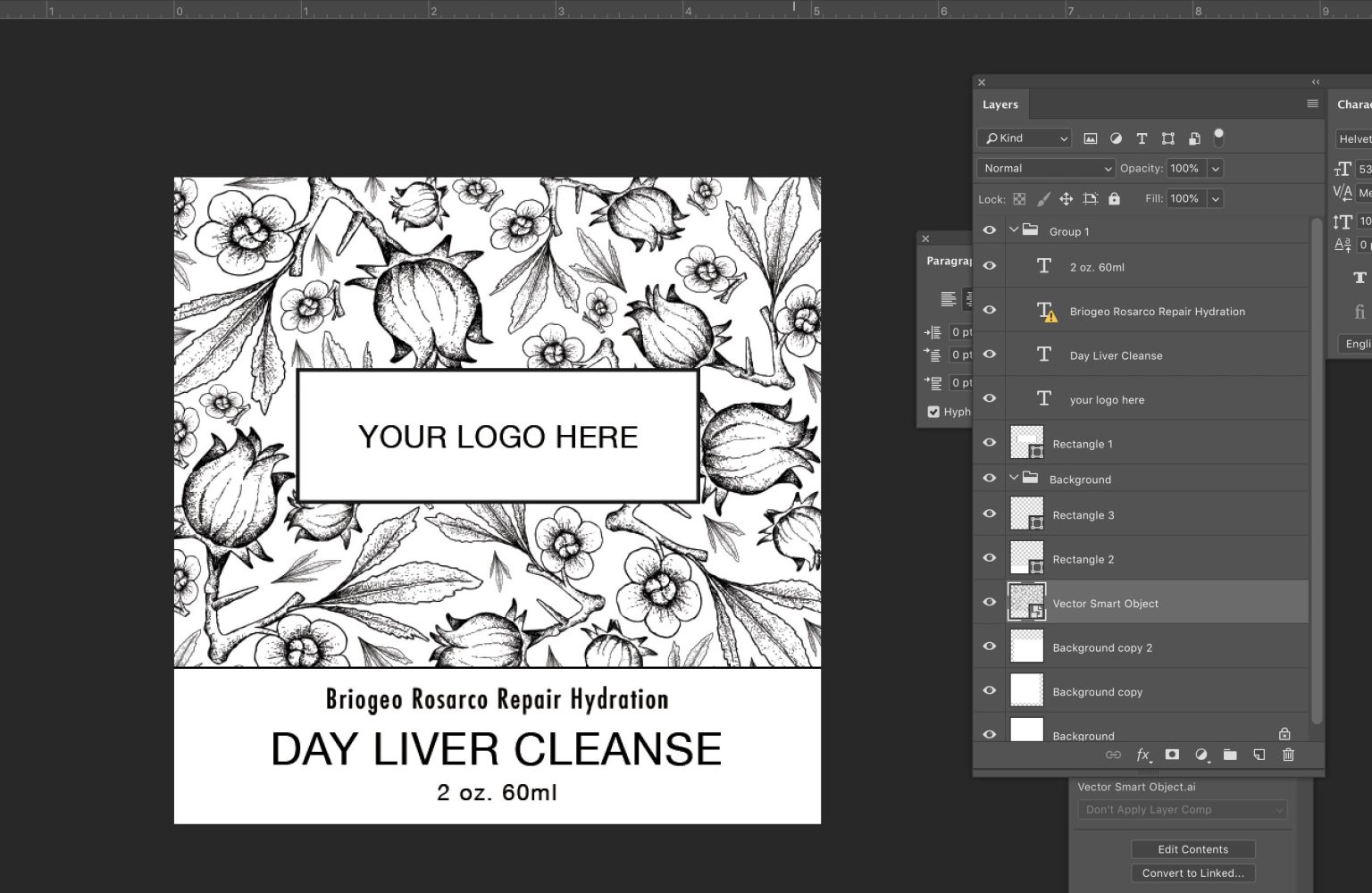 Eucalyptus and Hibiscus Sabdariffa label id84 - aiwsolutions