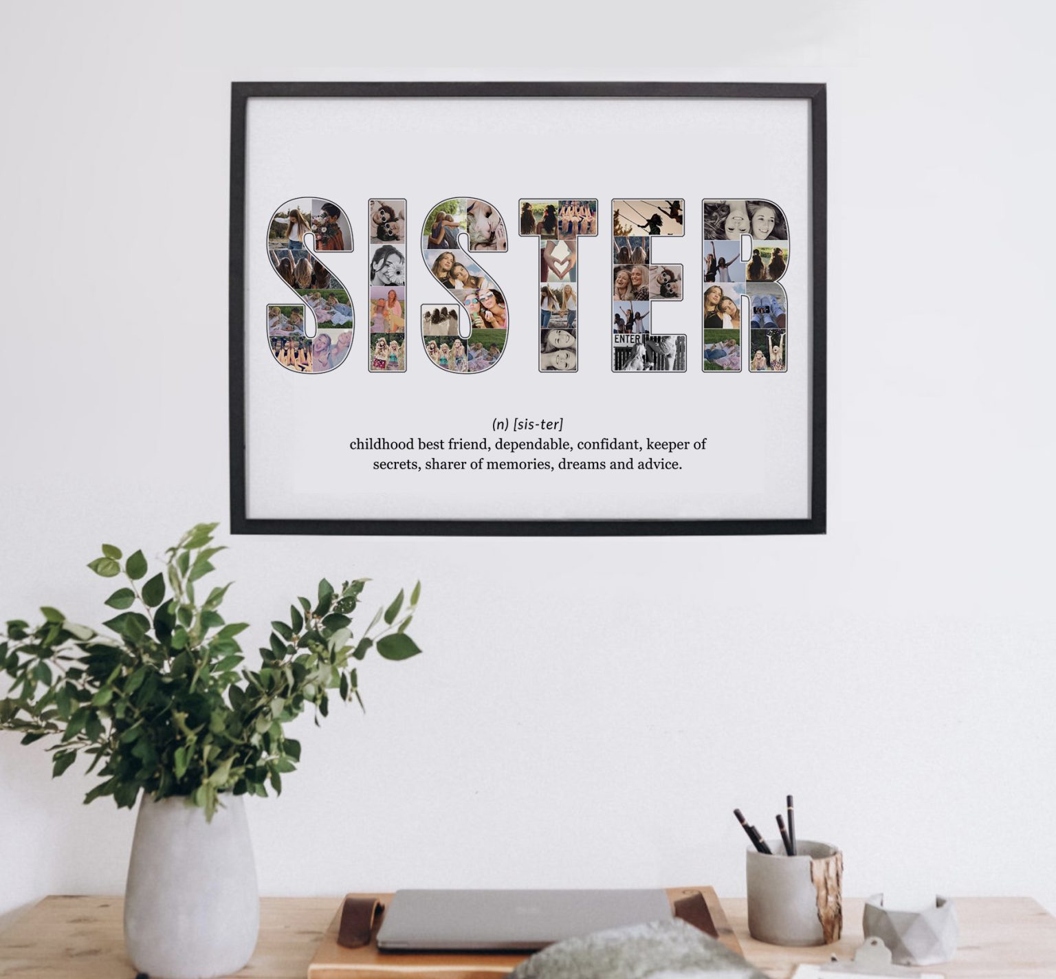 Sister Photo Collage – sister gift ideas - aiwsolutions