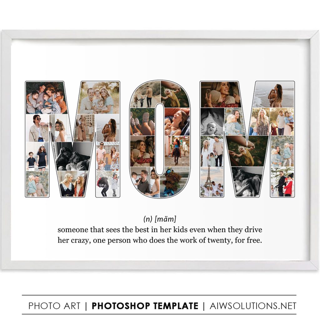 dad Photo Collage - dad funny define- father gift ideas