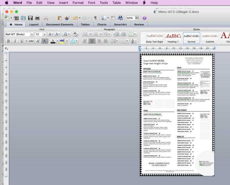 Design & Templates, Menu Templates ,Wedding Menu , Food Menu ,bar menu ...